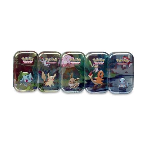 Pokémon Tcg Kanto Friends Mini Tin Eevee Pokémon Center Official Site