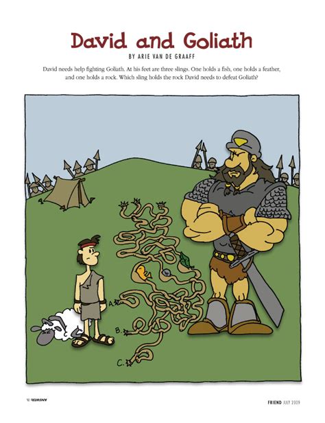David And Goliath Maze