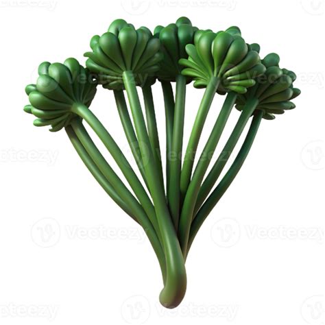 3d Render Green Plant Illustration 54195829 Png