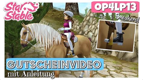 Star Stable SSO GRATIS SNEAKERS OP4LP13 Gutscheincode Star