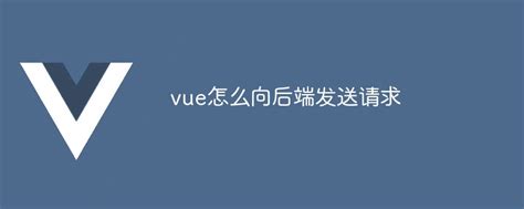 Vue怎么向后端发送请求 叮当号