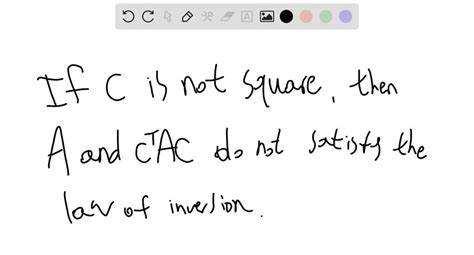 ⏩solveddo A And Ct A C Always Satisfy The Law Of Inertia When C Is