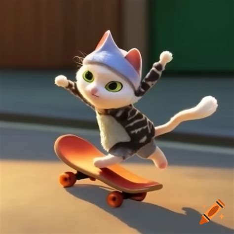 Crab Riding A Skateboard With Enthusiasm On Craiyon