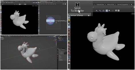 A Python Script For Opening Houdini S Node Geo In Blender