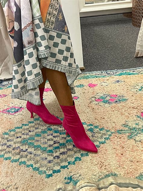 Rosa Boot Hot Pink Style Me Luxe