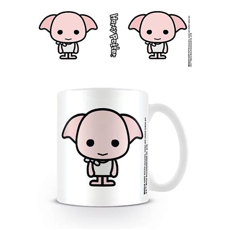 Harry Potter Dobby Chibi White Ceramic Mug 11oz315ml Preorder