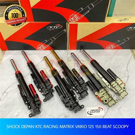 Jual Shock Depan Ktc Matrix Vario 125 150 Scoopy Beat Genio Shock Depan