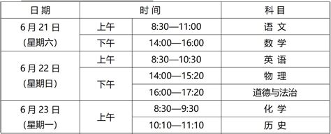 西安中考时间2025年时间表西安中考各科目具体时间安排学习力