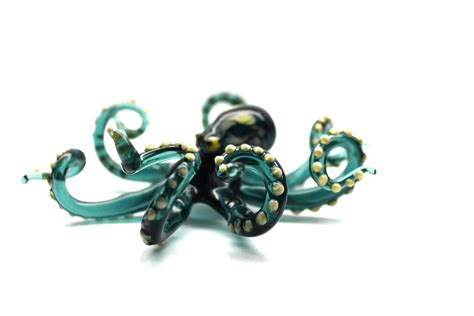 Blown Glass Octopus Glass Octopus Glass Octopus Ocean Etsy