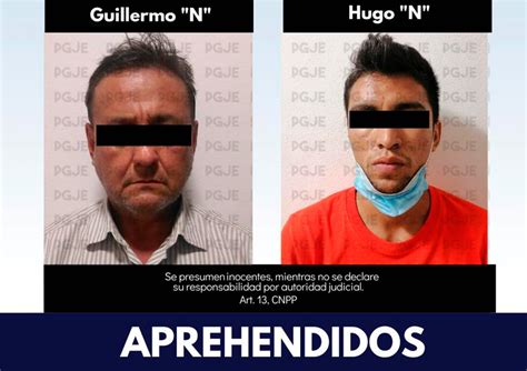 PGJE ejecuta dos órdenes de aprehensión en la entidad