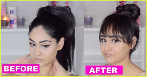 Hairstyles To Hide Big Forehead Without Bangs Hairstyles6g