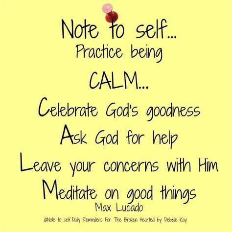 Note To Self Daily Reminders For The Brokenhearted Artofit