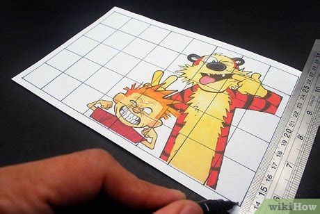 How To Scale Drawings Using The Grid Method Steps