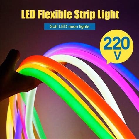 New Arrival Round Led Flexible Strip Light 220v 2835 Led Neon Flex Tube