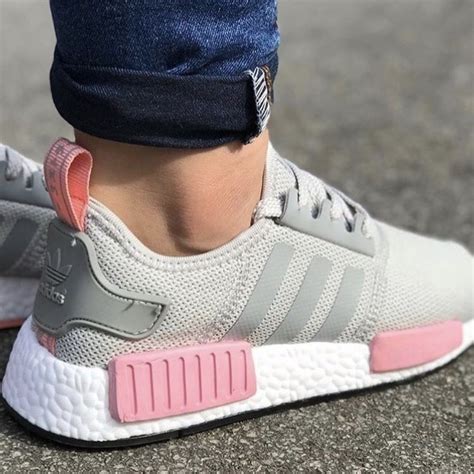 Tênis Adidas Nmd Cinza e Rosa 36 Feminino Imports Hiper Barato Tênis Feminino Adidas Nunca