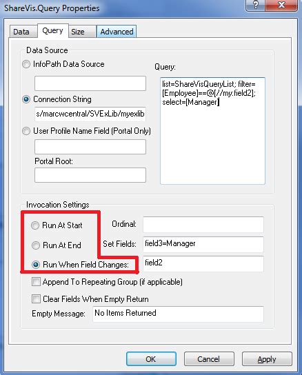 Winshuttle Designer Reference Guide Custom Controls Ws Query Properties