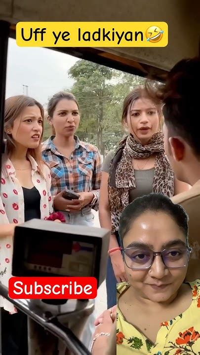 Uff Ye Ladkiyan🤣 Comedy Funny Fun Shorts Ytshorts Trending
