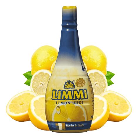 LIMMI SOK Z Sycylijskich CYTRYN Lemon Juice NATURALNY 200 ML