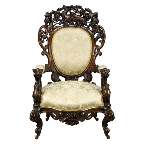 Alexander Roux Hunting Chair At 1stdibs Alexander Roux Furniture