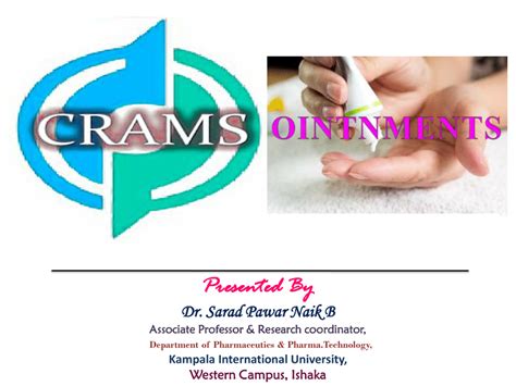 Pdf Ointments And Creams