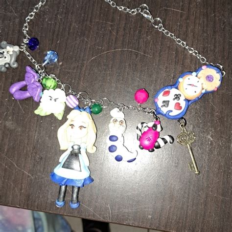 Hand Crafted Jewelry Alice In Wonderland Handmade Necklace Poshmark
