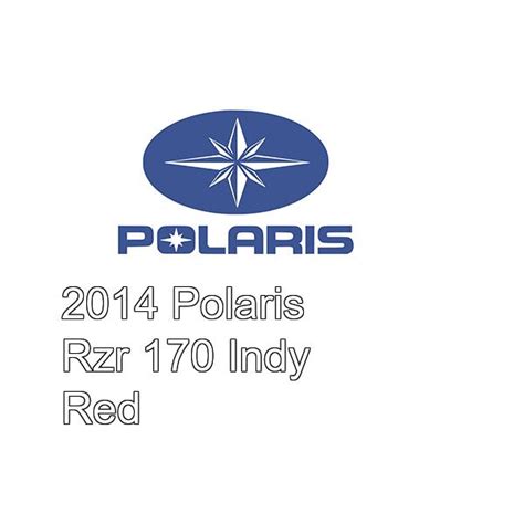 2014 Polaris Rzr 170 Indy Red