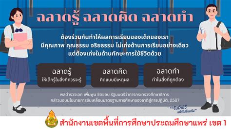 สพป แพร่ เขต 1 เข้าร่วมการประชุมชี้แจงแนวทางการขับเคลื่อนโครงการเสริม