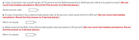 Solved Using The Dupont Method Evaluate The Effects Of The