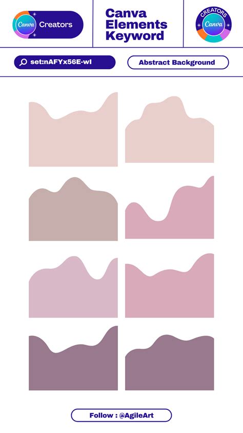 Canva Elements Keyword Abstract Background Shape Set NAFYx E Wl Graphic Shapes Design