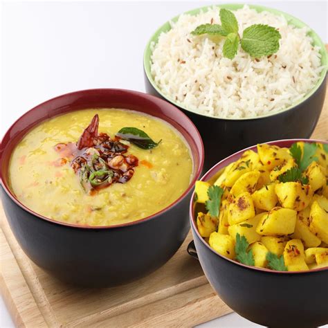 Dal Tadka Jeera Aloo And Rice Preetas Kitchen Best North Indian