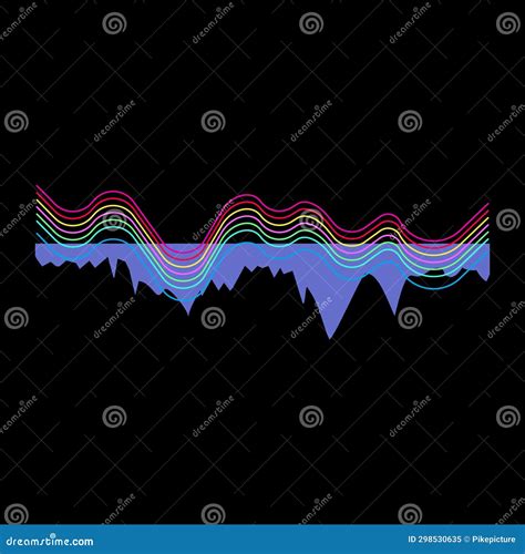 Voice Equalizer Music Cartoon Vector Illustration Stock Illustration Illustration Of Beat