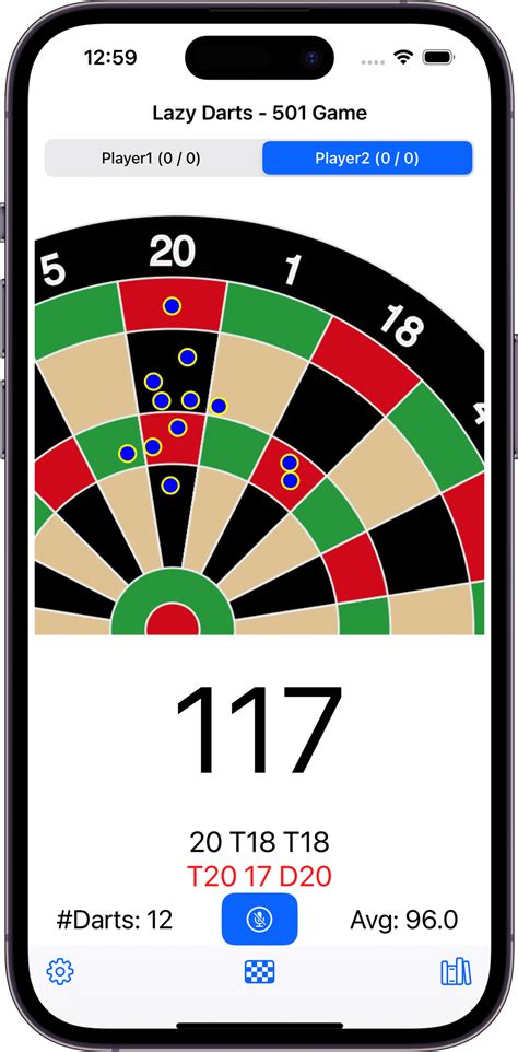 Lazy Darts Dart Scoring App For IOS