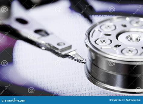 Hard Disk Information Storage Backup Concept Stock Photo Image Of File Byte