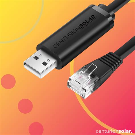 Sunsynk Deye Communication Cable For Use With Smh Centurion Solar