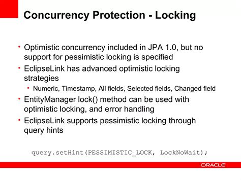 Orcale Presentation Pdf