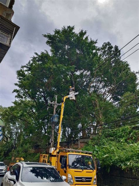 康芮來襲 台電全力戒備籲利用網路通報查詢停復電
