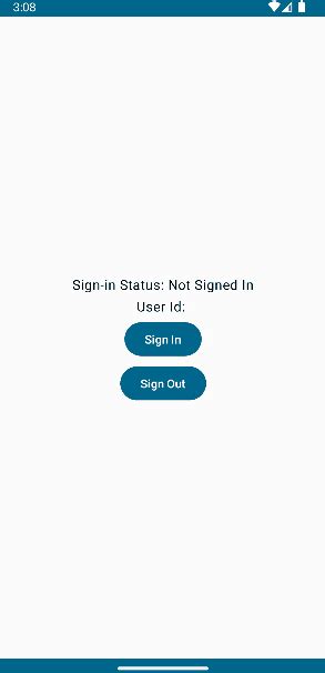 Simple Firebase Sign In Ui Demo App