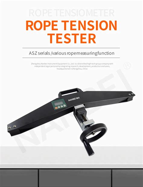 최대 힘 100kn 스틸 와이어 로프 장력 시험기