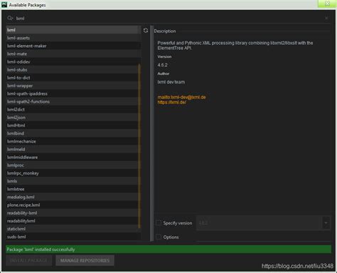 from lxml import etree modulenotfounderror no module named ‘lxml‘ csdn博客