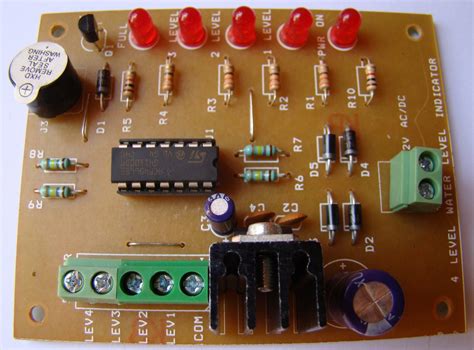 4 Level Water Level Indicator Diy Kit Hacktronics