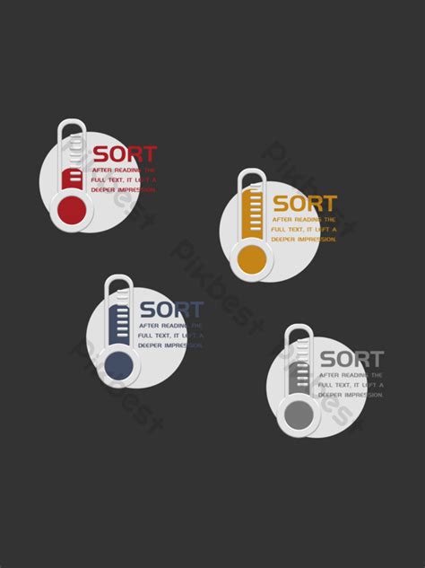 Gambar Desain Grafik Ppt Termometer Asli Elemen Grafis Psd Unduhan Gratis Pikbest