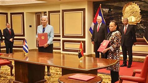 Angola And Cuba Sign Cooperation Agreements Cuba Si