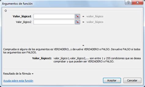 Funcion O En Excel Hot Sex Picture