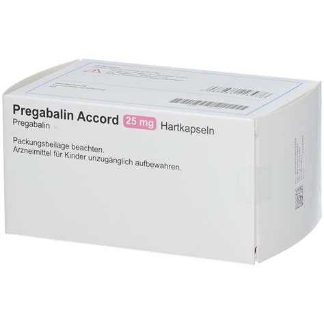 Pregabalin Accord 25 Mg 100 St Mit Dem E Rezept Kaufen Shop Apotheke