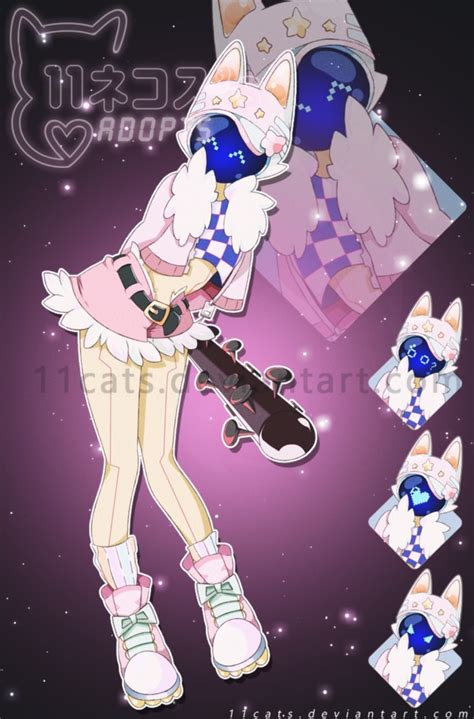 Robot Cat Girl Ychcommishes