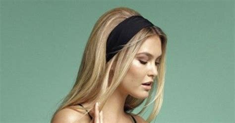 Photos From Bar Refaeli In Lingerie Less Is More E Online
