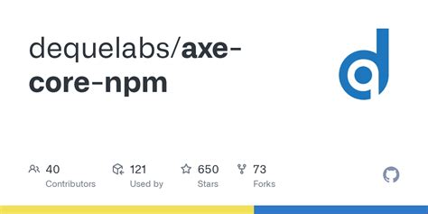 Issues Dequelabs Axe Core Npm GitHub