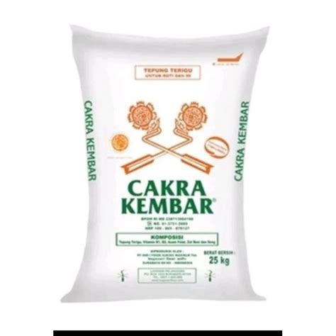 Jual Terigu Cakra Kembar 1kg Repack Shopee Indonesia