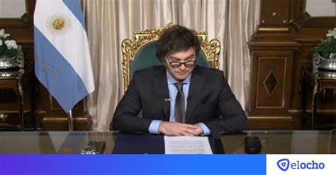 Javier Milei mostró confianza con la posible aprobación de la ley