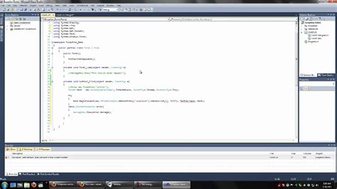 Exception Demo Vs2010 On Win7x64 Youtube